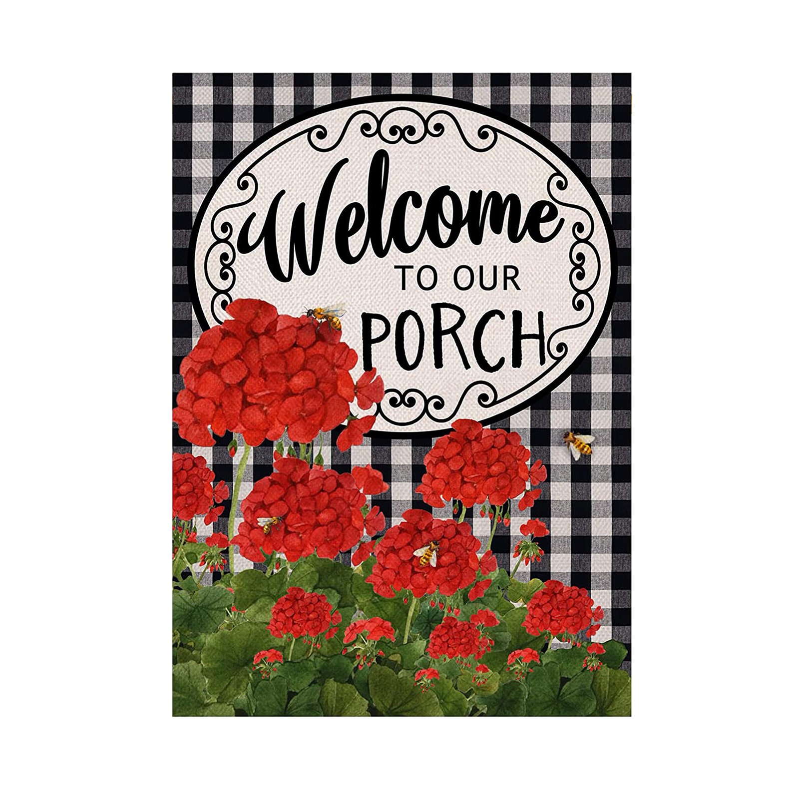 Garden Flags for Outside,Welcome To Our Porch Fall House Flag 28 X 40 ...