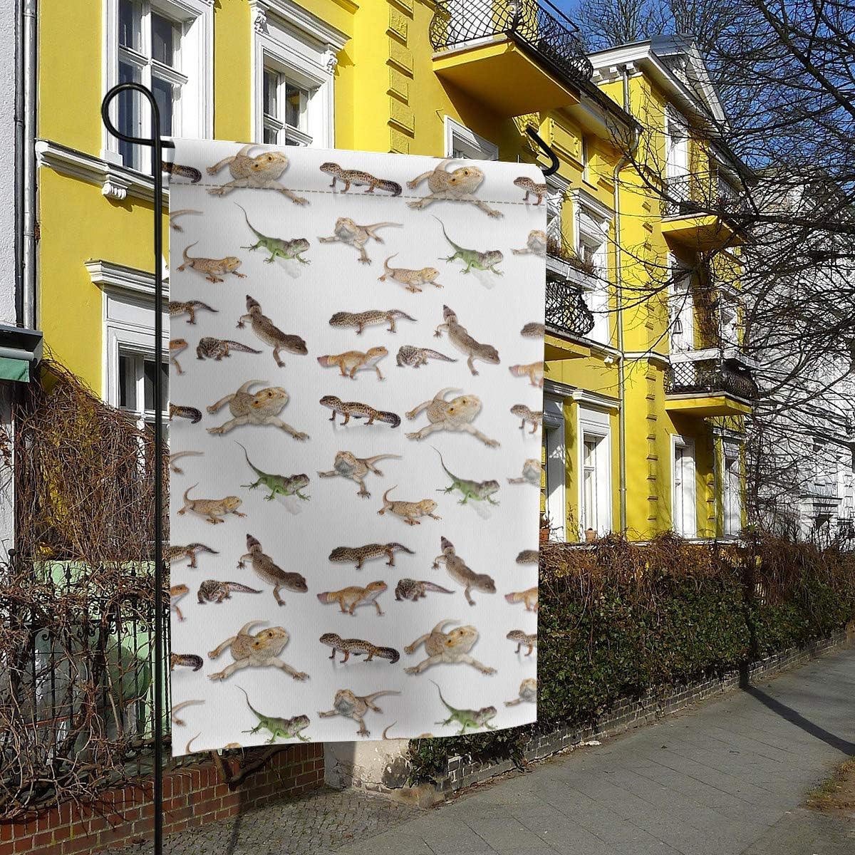 Garden Flags, Reptile Gecko Lizard Animals Garden Flag, Yard ...