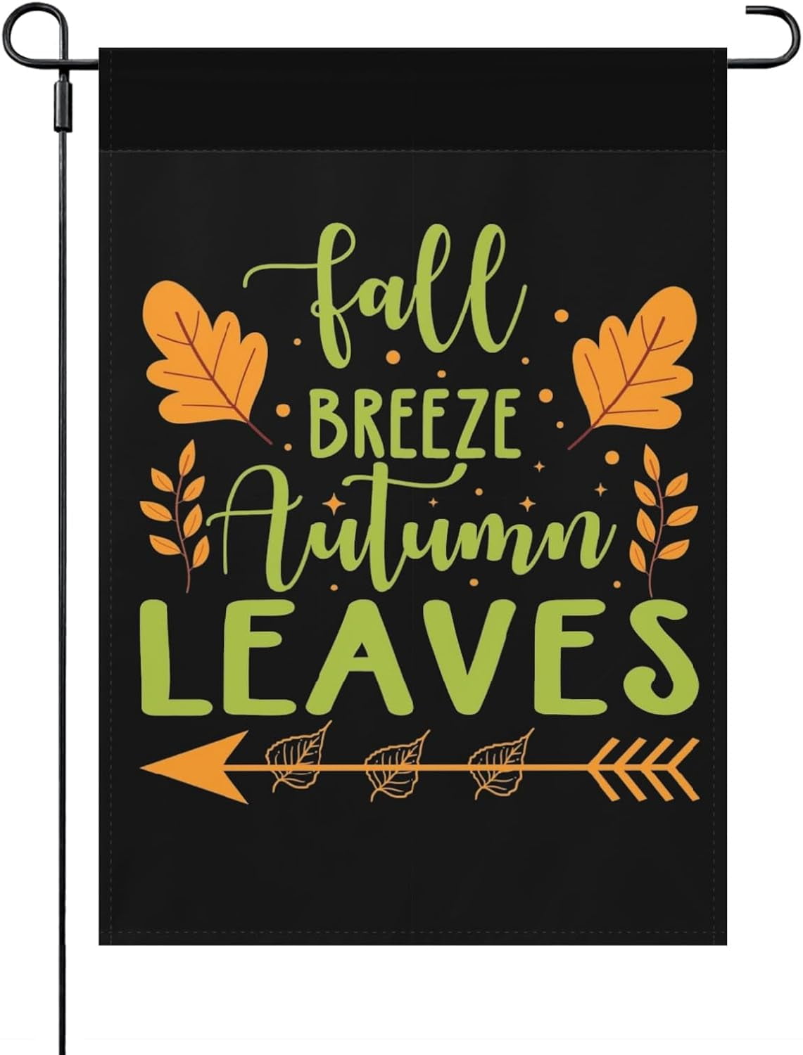 Garden Flags fall breeze autumn leaves House Flags Double Sided, Unique ...