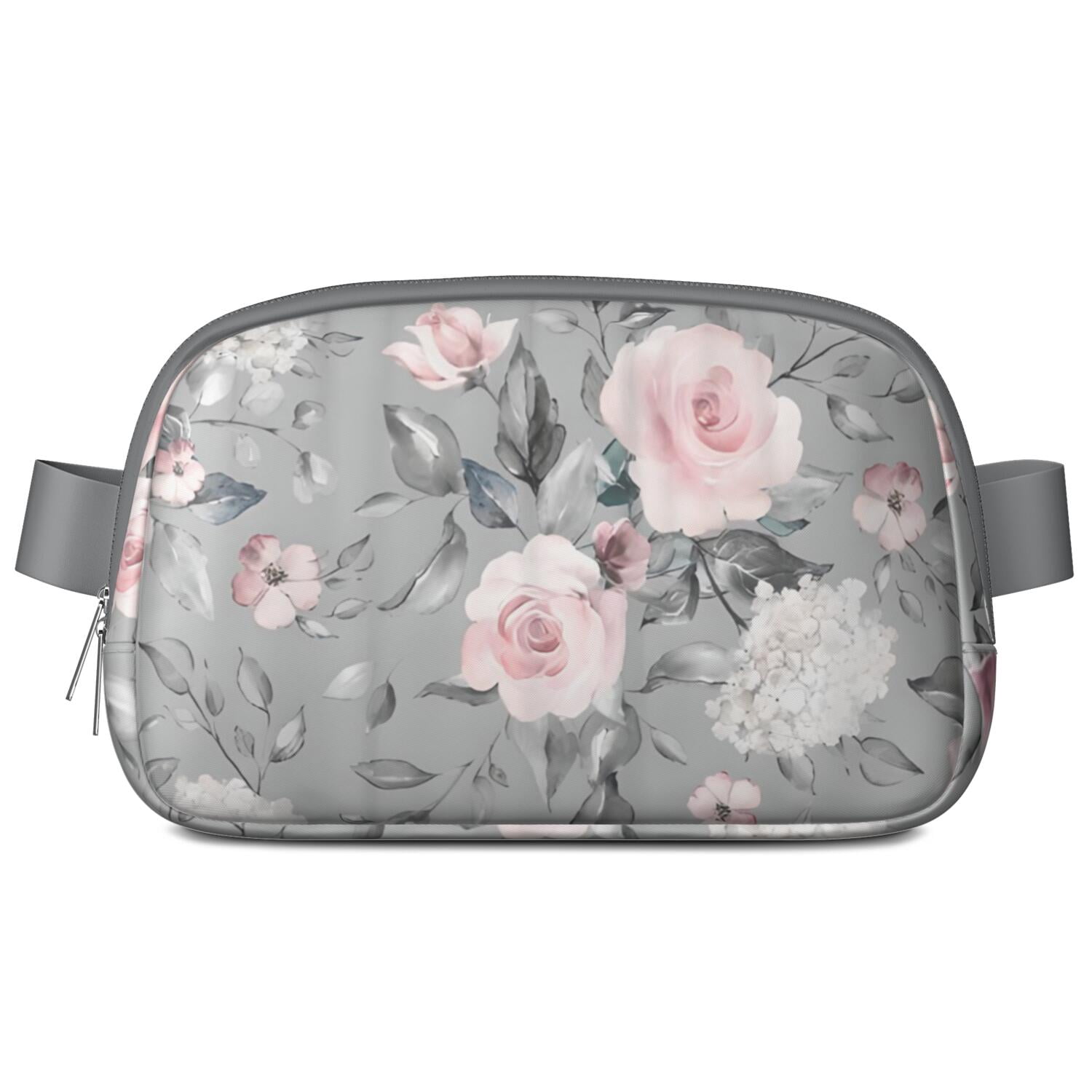 Garden Flower Fanny Pack - Botanical Leaf & Blossom Belt Bag Waterproof ...