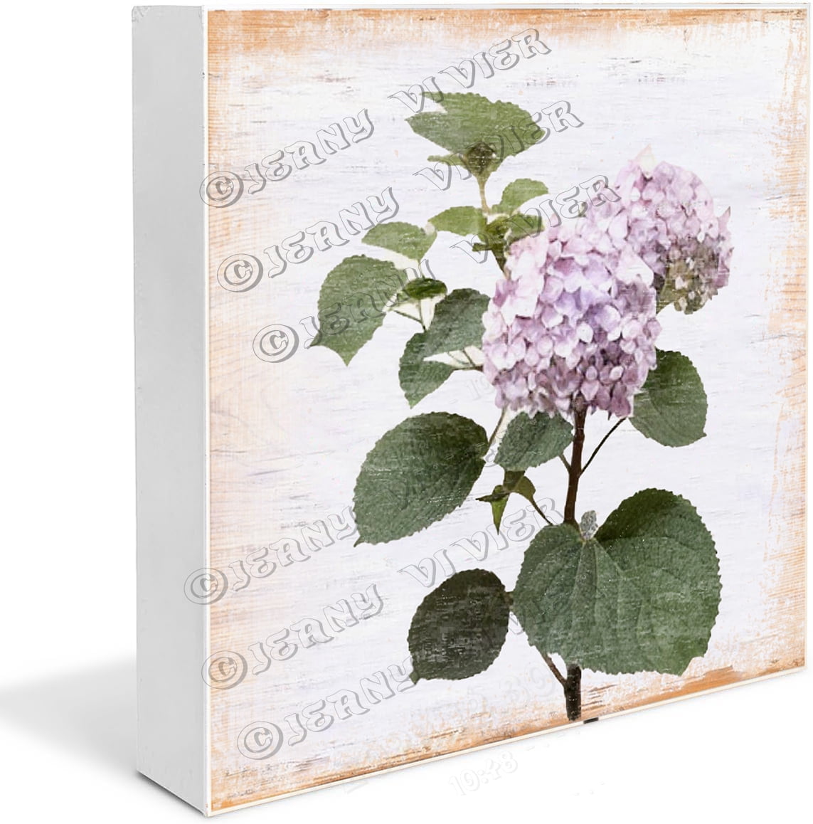 Garden Flower Hydrangea Decor Hydrangea Gifts Wood Box Signs Floral ...
