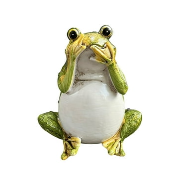 Frog Garden Statues Decor Outdoor, Resin Couple Frogs Garden Animal ...
