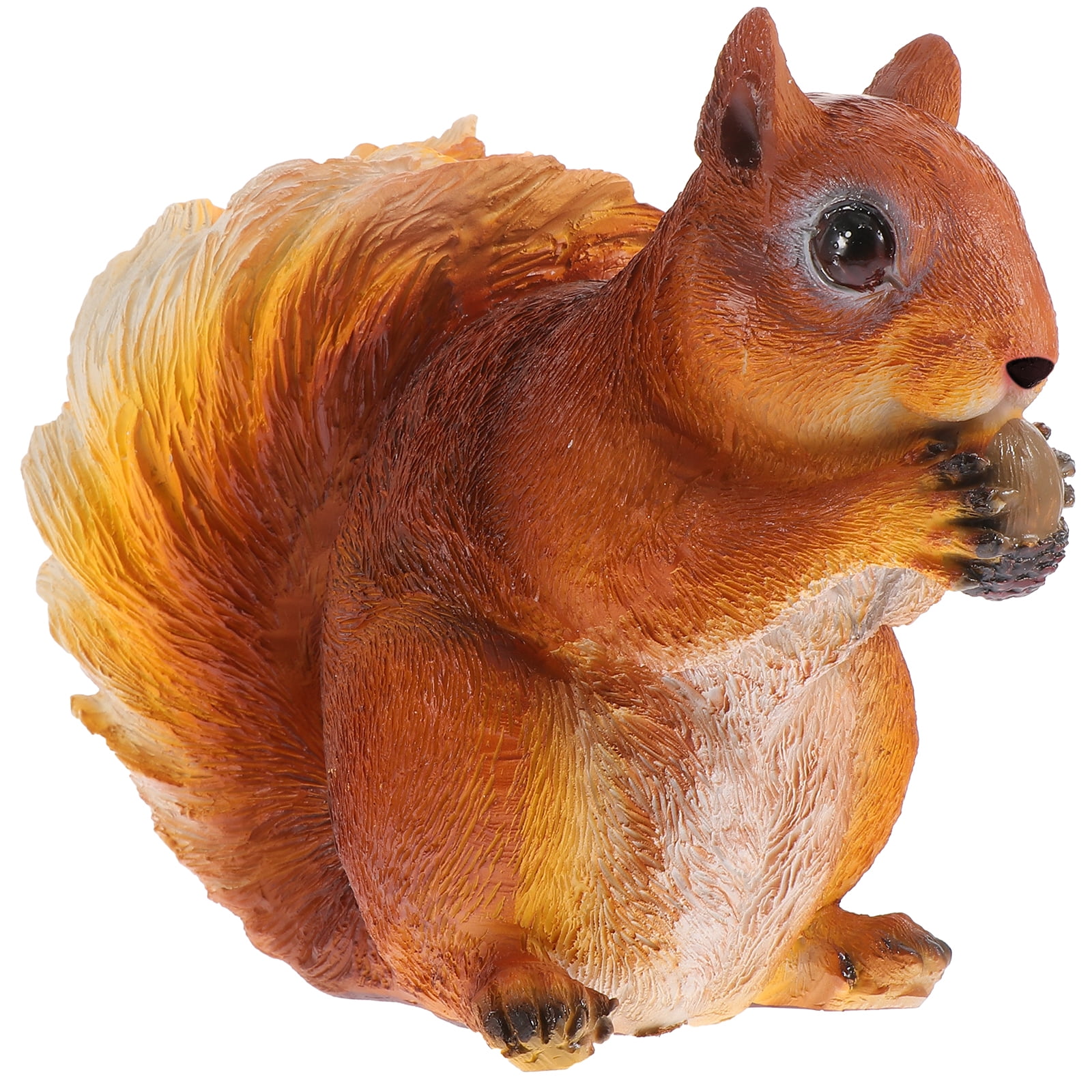 Garden Frogs Decor Toadstool Ornaments Squirrel Animal Dollhouse ...