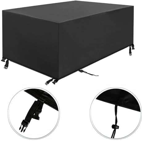 Garden Furniture Set Cover Waterproof Windproof Outdoor Furniture ...