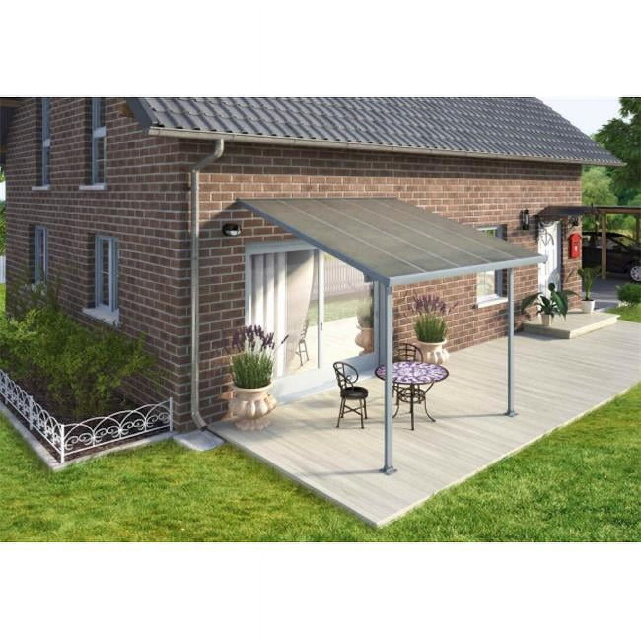 Garden Games Canopia Feria 10’' x 10’' Patio Awning, UV Resistant ...