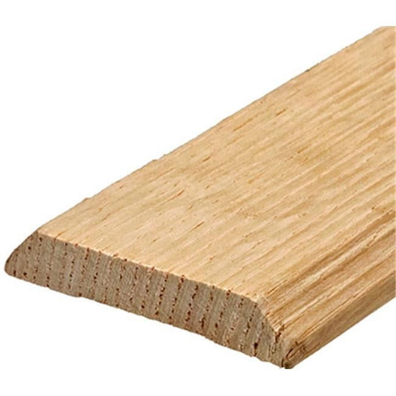 Walmart 5 x 1/2 x 36 in. Clear Oak Wood Threshold for Interior Doorways ...