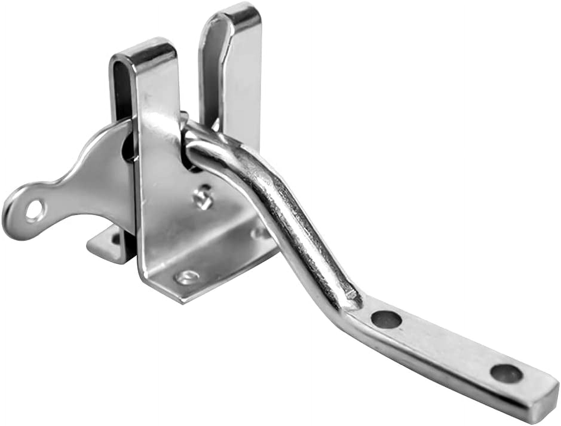 Garden Gate Lock Automatic Gravity Lever Gate Lock Hardware Lock Bolt ...