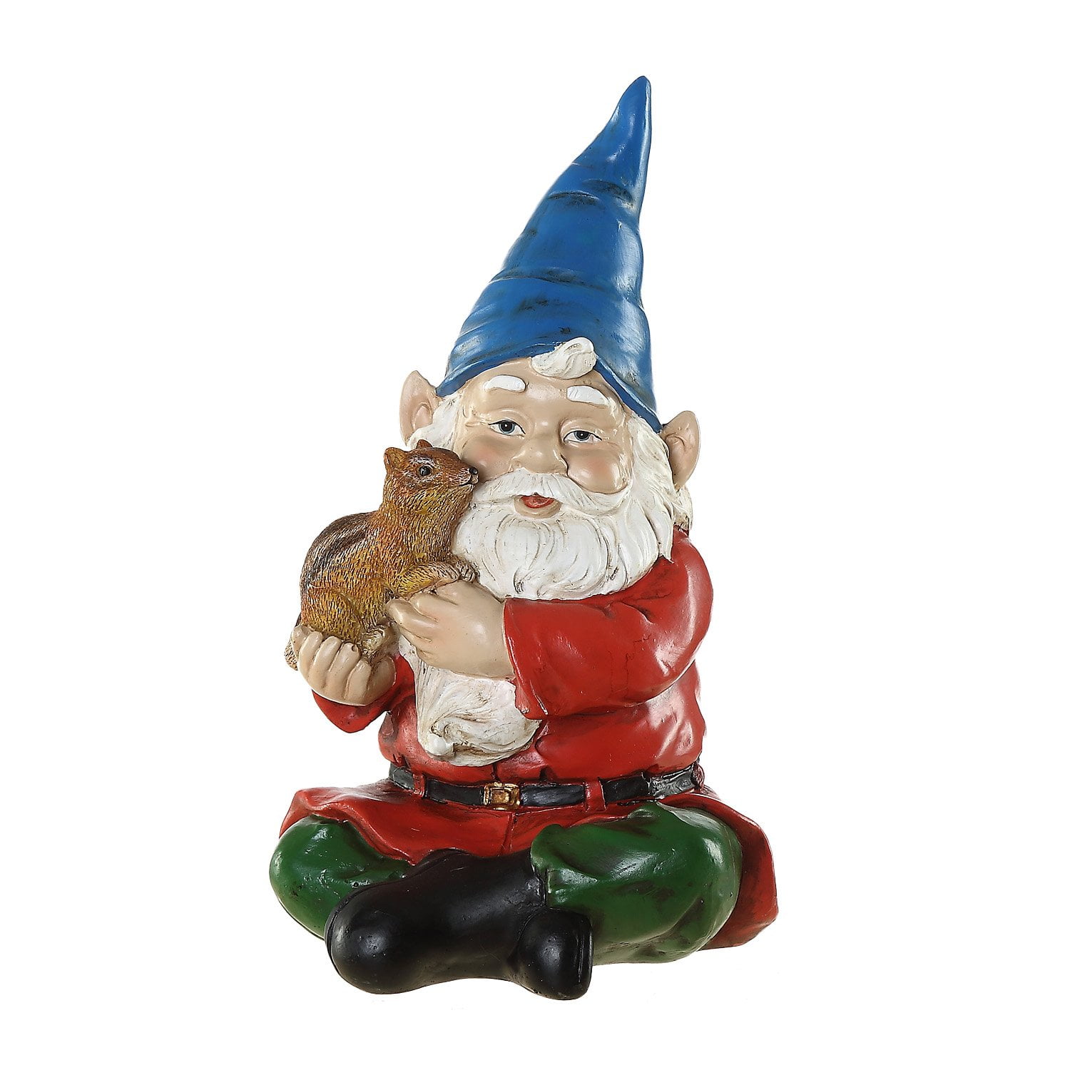 Garden Gnome Statue Decor Outdoor Resin Statues,Spirit Carried A ...