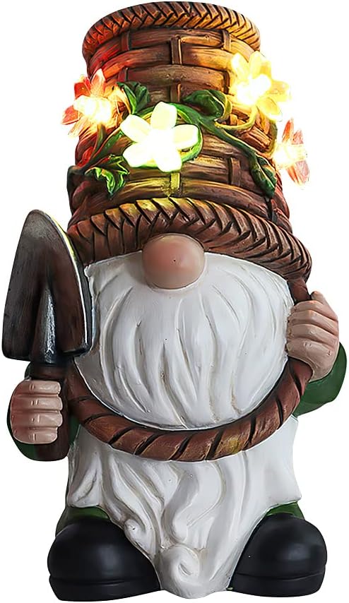 Garden Gnome Statue, Garden Gnome, Gnomes for Garden, Outdoor Garden ...