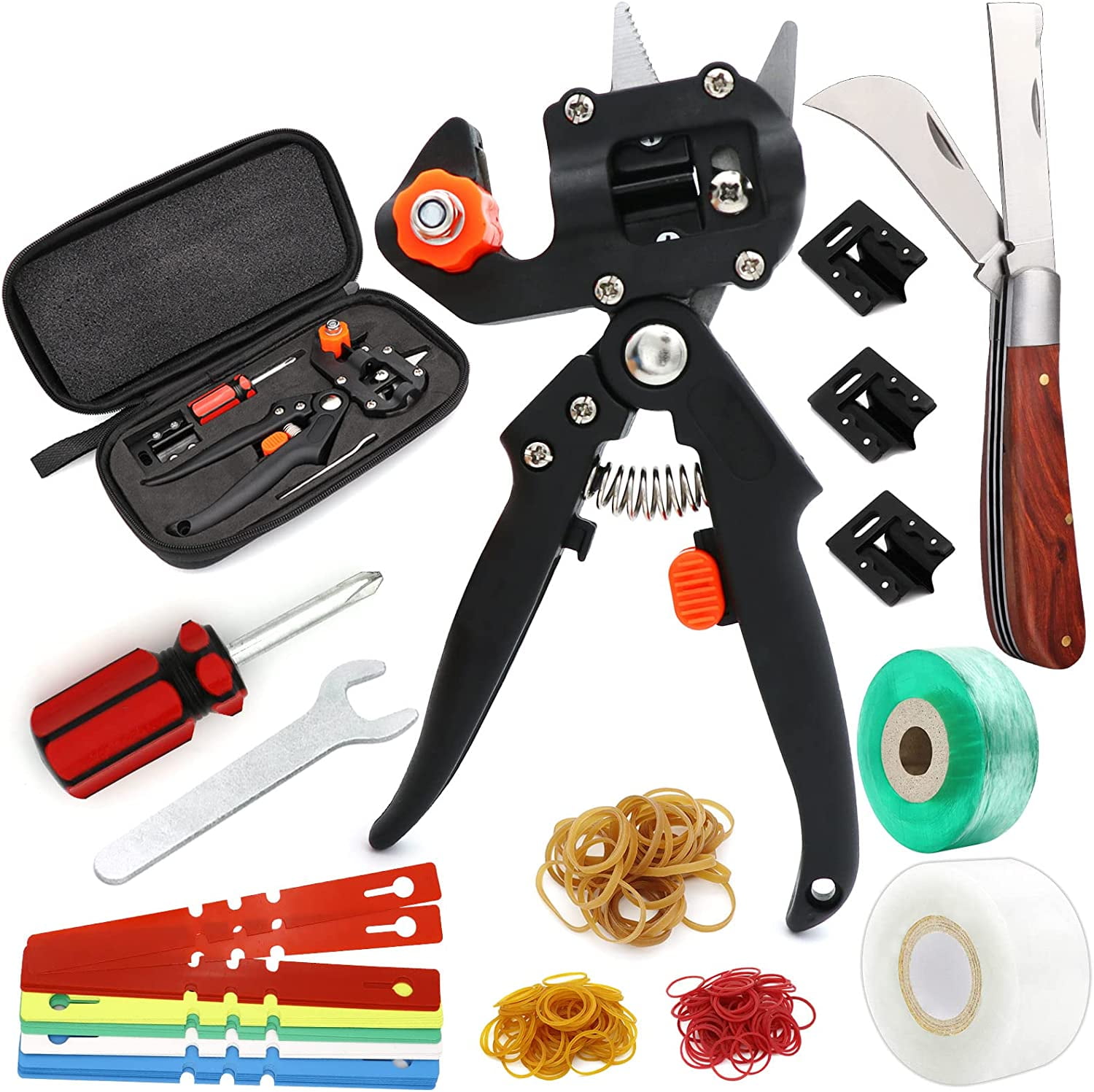 Garden Grafting Tool Kits, 2 in 1 Pruning Tools Including Grafting ...