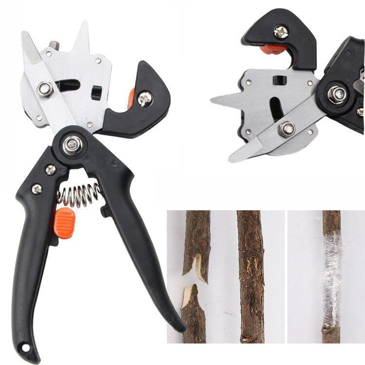 Garden Grafting Tool Set - 2-in-1 Professional Pruning Scissor Shears ...