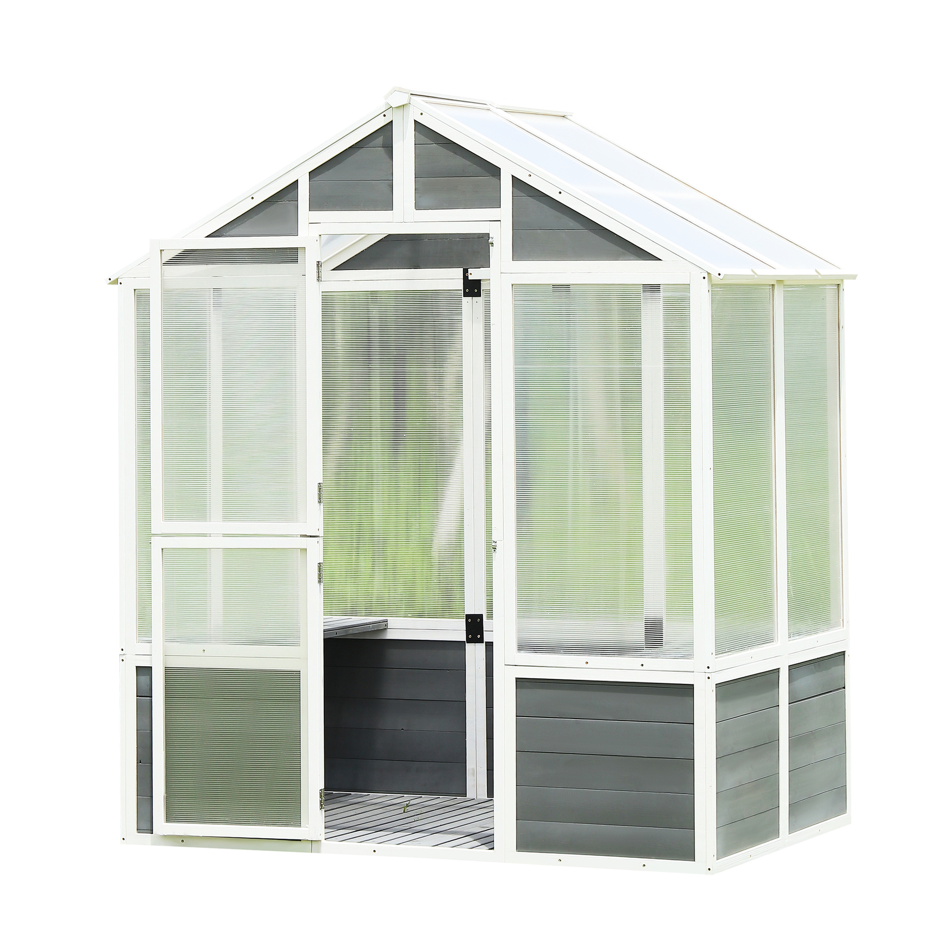 Garden Greenhouse Structure / Reinforced Beam, Shelving for ...