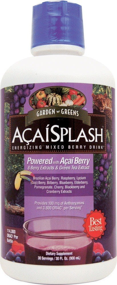 Garden Greens AcaiSplash Juice 30 oz Liquid - Walmart.com