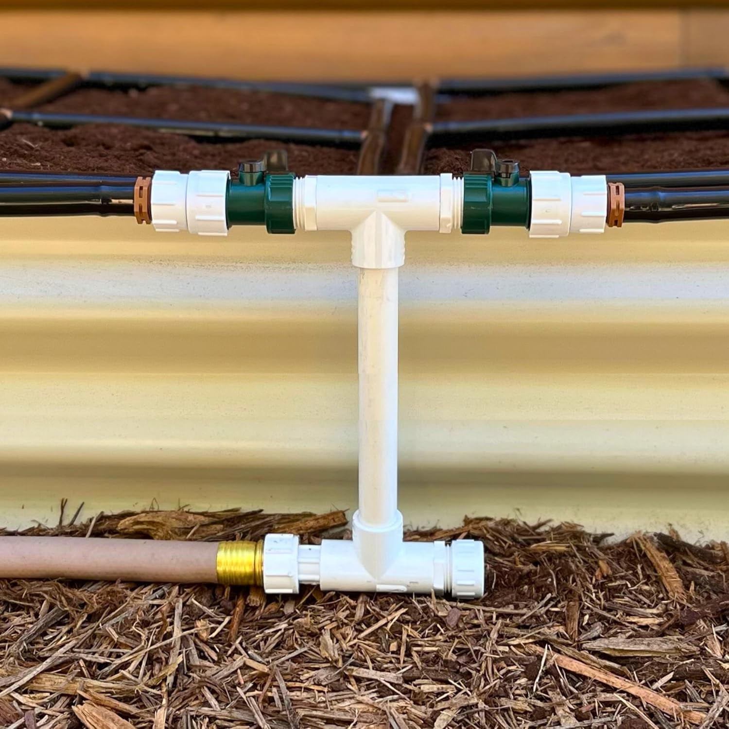 Garden Grid Connection Manifold | Link Neighboring Garden Grids or Use ...