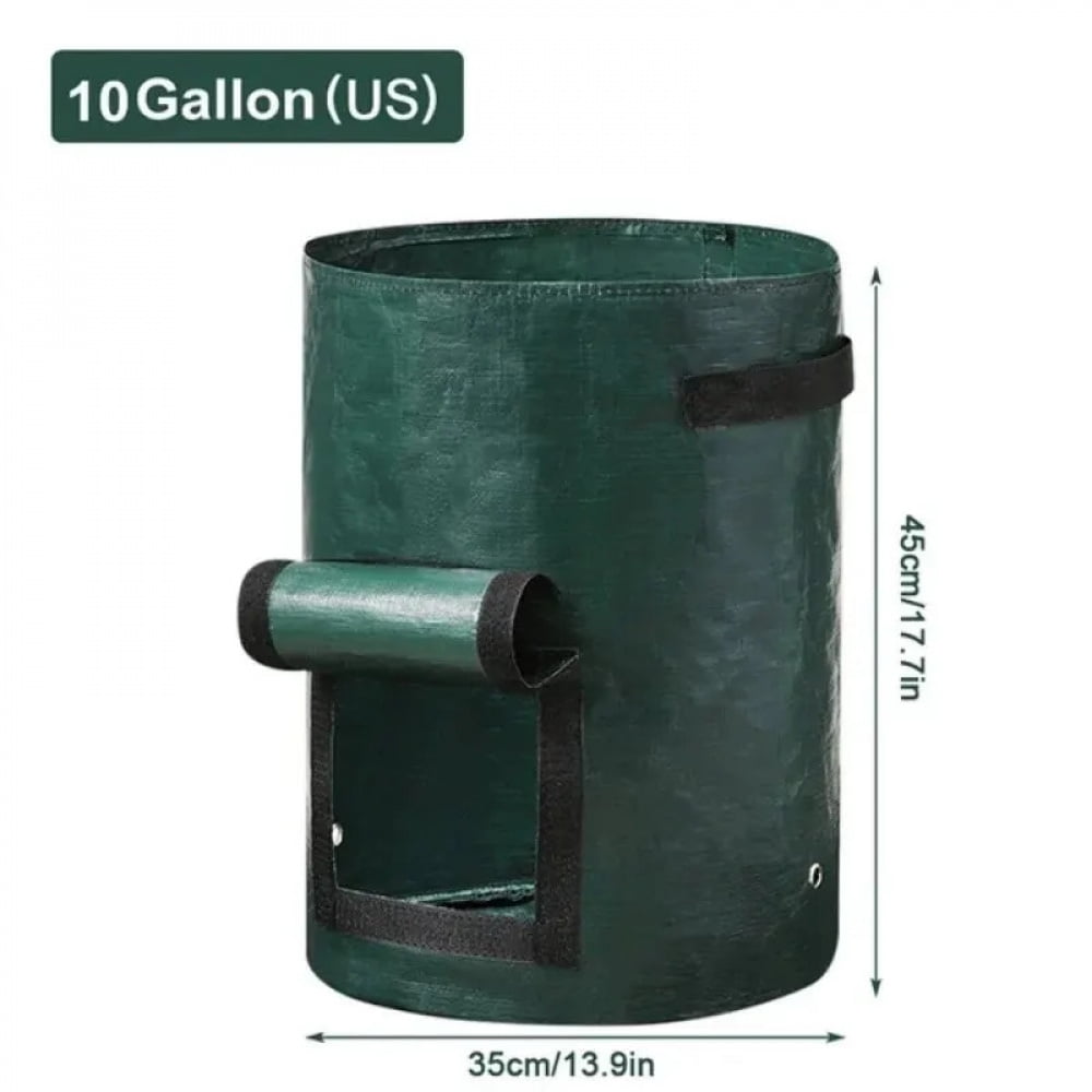 Garden Grow Bags 3/5/7/10 Gallon Potatoes Grow Bags Gardening Plant ...