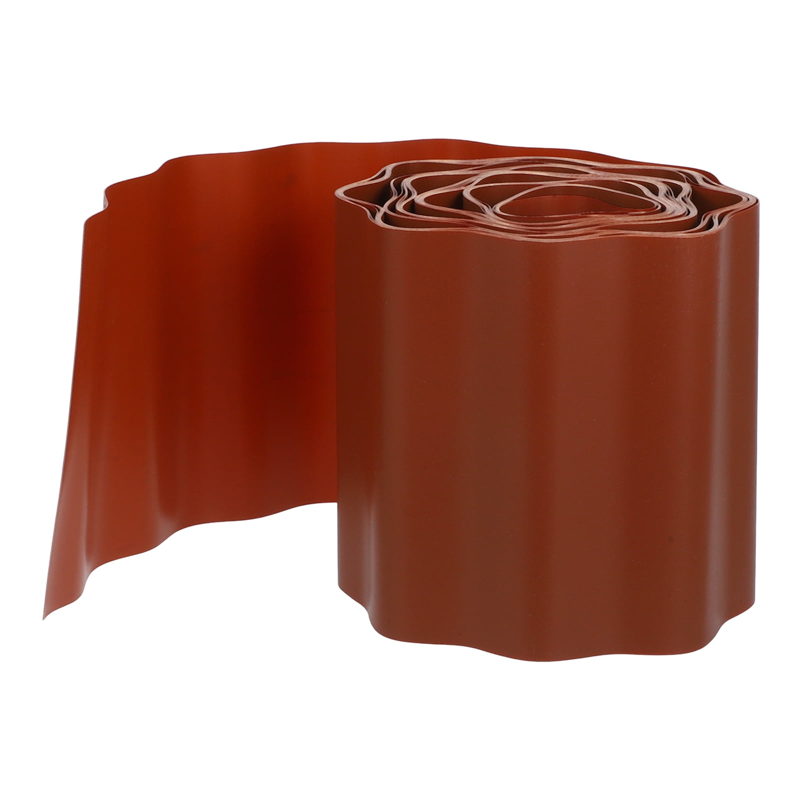 COMPUKAS Yard Edging Borders Landscape Edging Border Brown Plastic ...