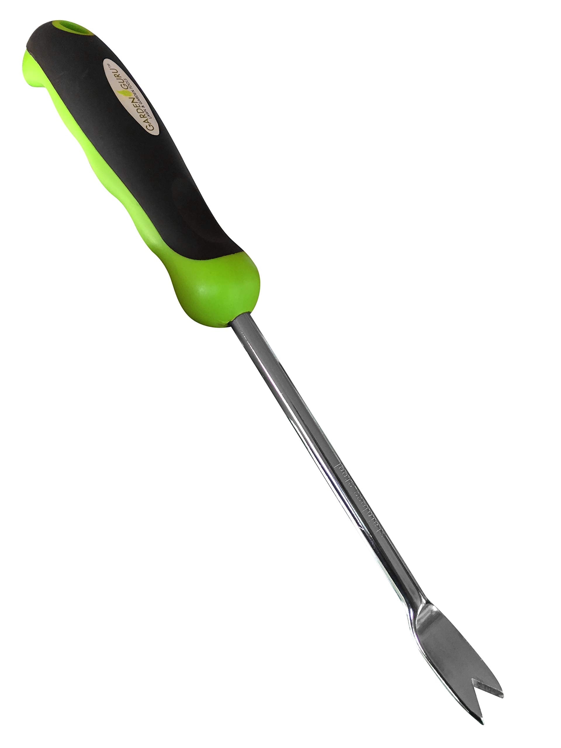 Garden Guru Dandelion Weeder Tool with 2-Pronged Tip and Ergonomic ...