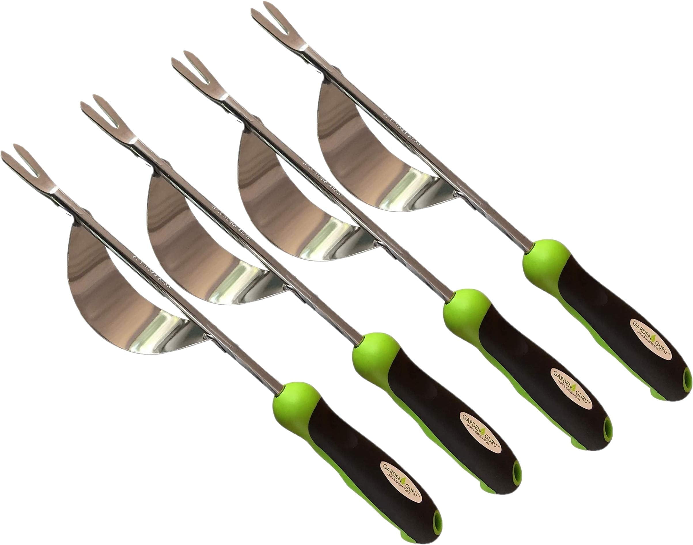 Garden Guru Dandelion Weeder Tool with Ergonomic Handle & Fulcrum ...