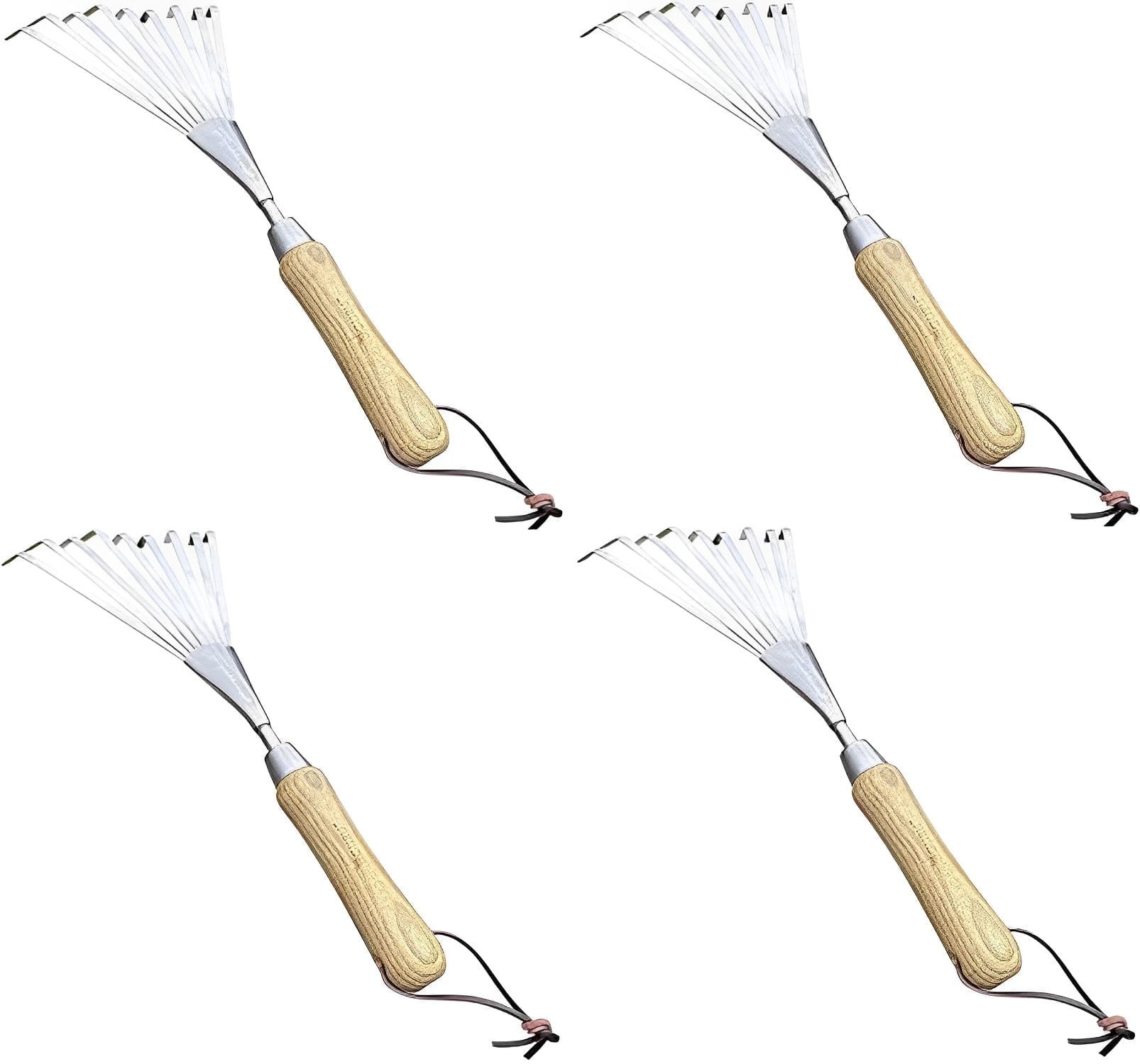 Garden Guru Eco Hand Rake Soil Tiller - 100% Recycled Stainless Steel ...