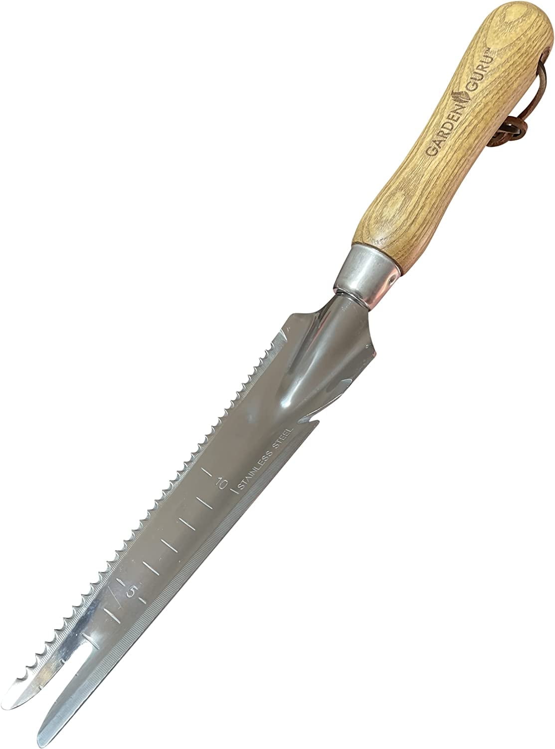 Garden Guru Hand Weeder Trowel with Ergonomic Handle – Stainless Steel ...