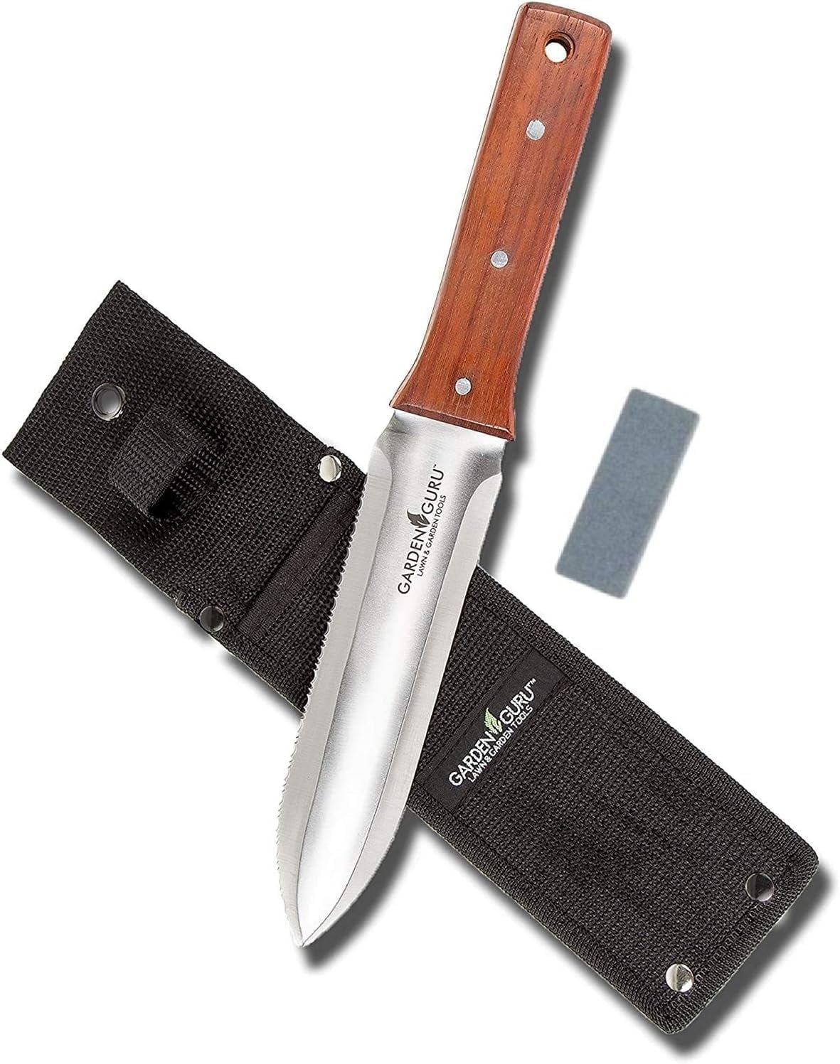 Garden Guru Hori Hori Garden Knife Deluxe Set for Weeding, Digging ...