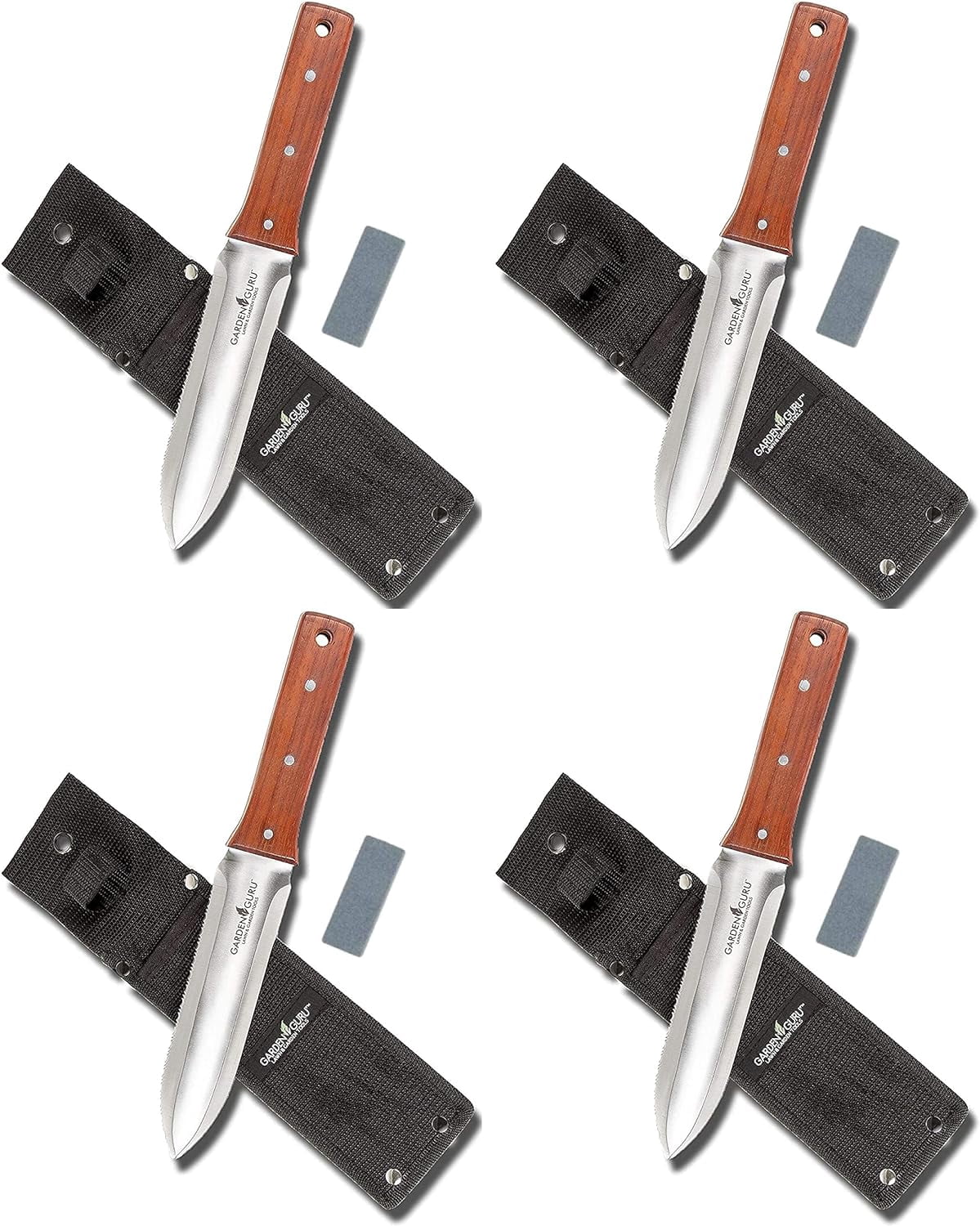 Garden Guru Hori Hori Garden Tool Deluxe Set for Weeding, Digging ...