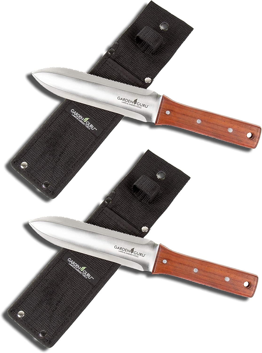 Garden Guru Hori Hori Knife Set for Weeding, Pruning, and More, Full ...