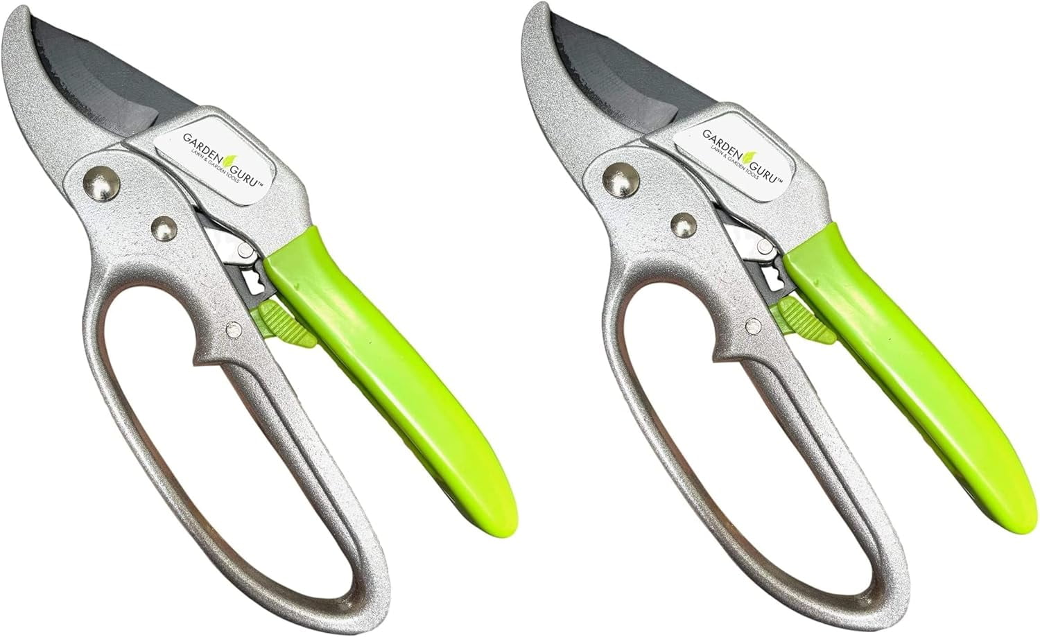 Garden Guru Ratchet Hand Pruning Shears - Professional Garden Clippers ...