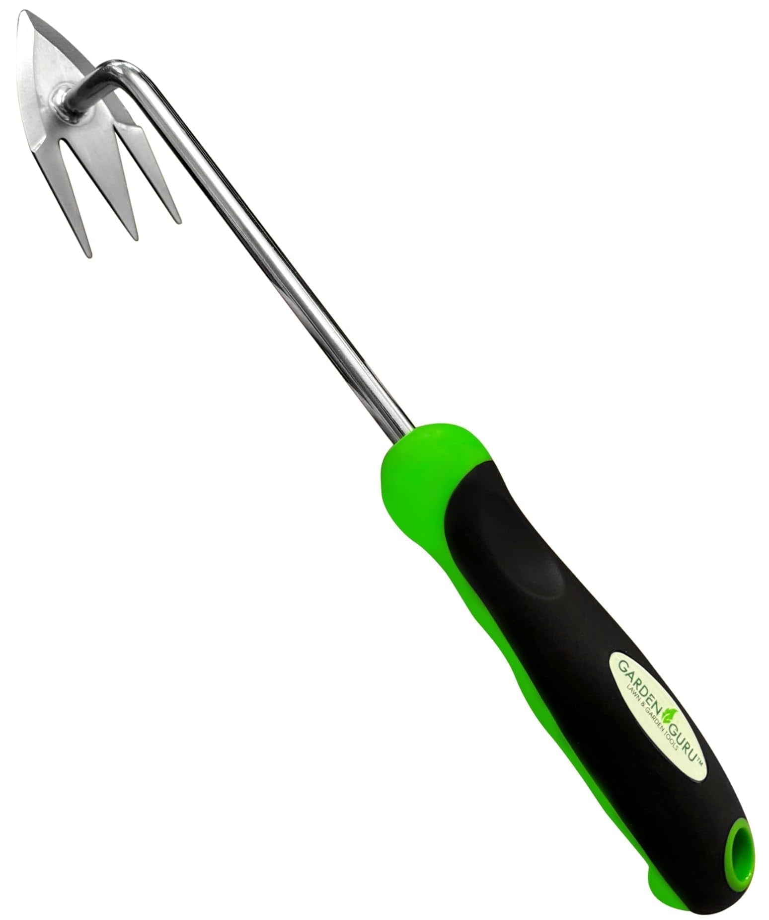 Garden Guru Root Weeder Tool with Ergonomic Handle - Stainless Steel ...