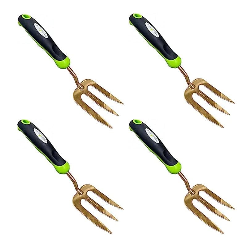 Garden Guru Titanium Hand Weeder Fork Tool – Rust Resistant – Ergonomic ...