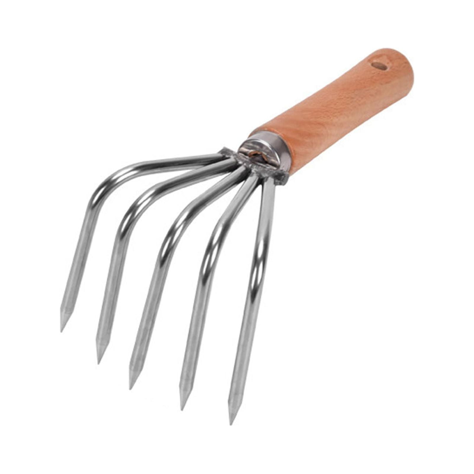 Garden Hand Rake Gardening Tools Small Leaf Rake Soil Tiller for ...