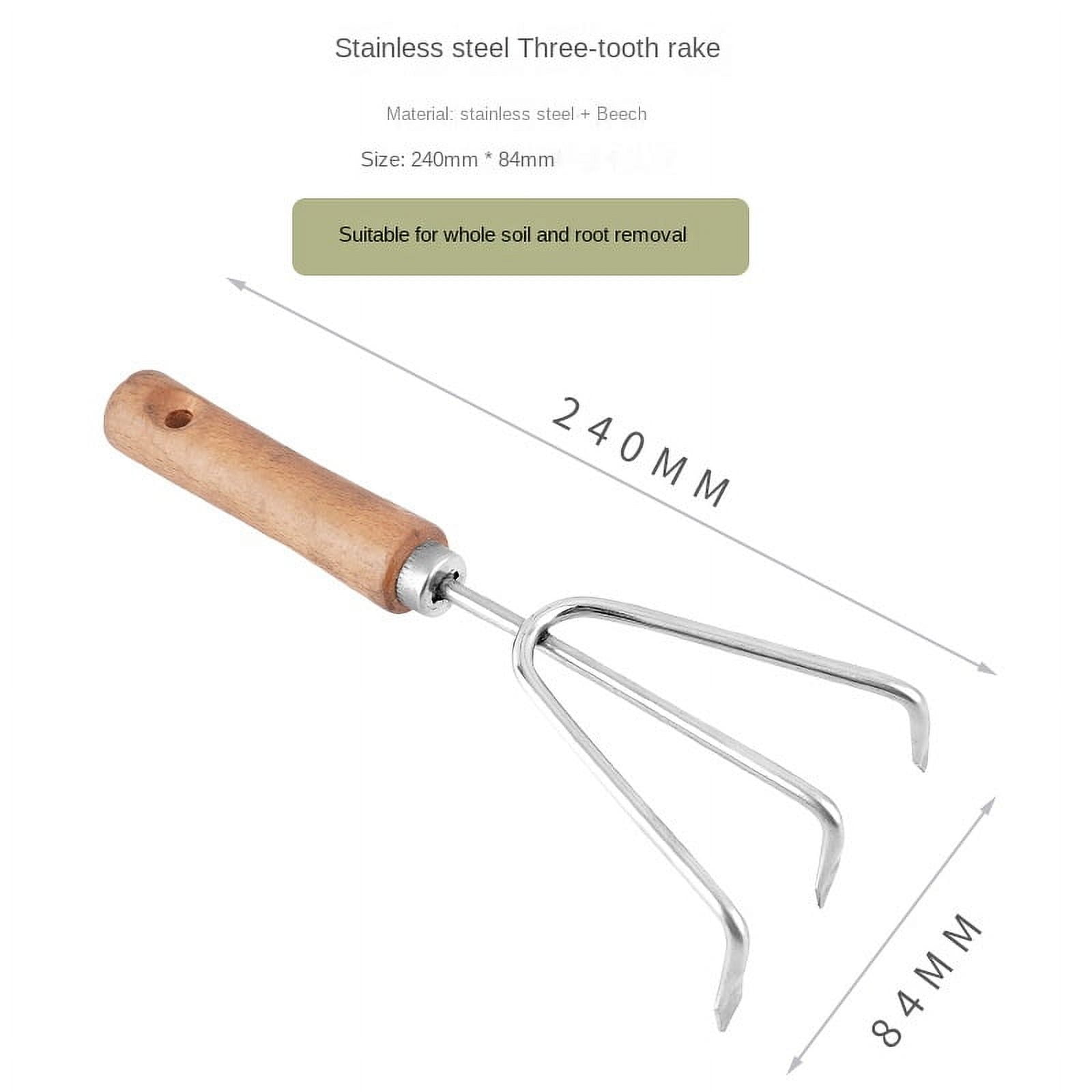 Garden Hand Tool Wide Shovel Hand Cultivator Rake Flowers Potted ...