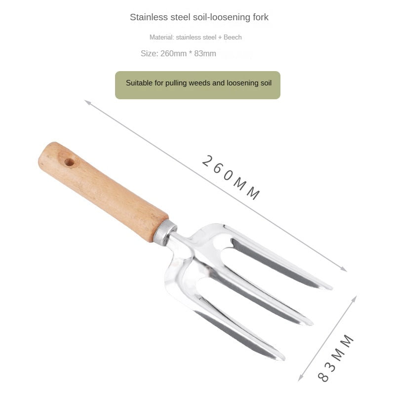 Garden Hand Tool Wide Shovel Hand Cultivator Rake Flowers Potted ...