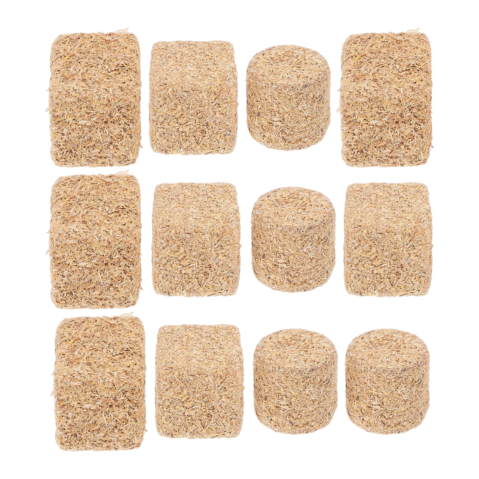 Garden Haystack Decor, 12pcs Stackable Haystack Autumn Style Mini ...