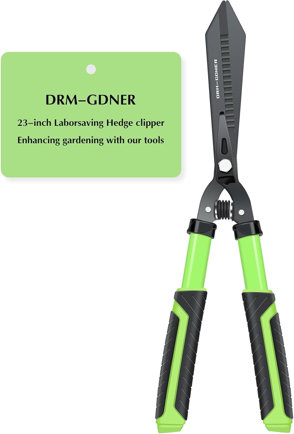 Garden Hedge Shears Heavy Duty,23" Manual Hedge Clippers with New Tech ...