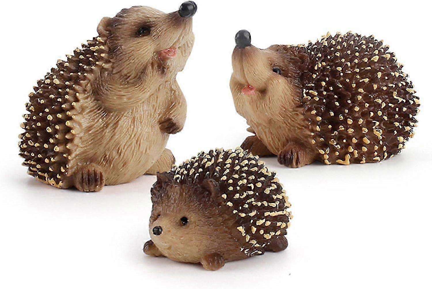 Garden Hedgehog Decorative Garden Figures Hedgehog Figures Weatherproof ...