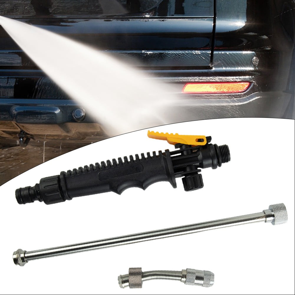 Garden High Pressure Power Washer Water SprayNozzle Set Hose Wand Car ...
