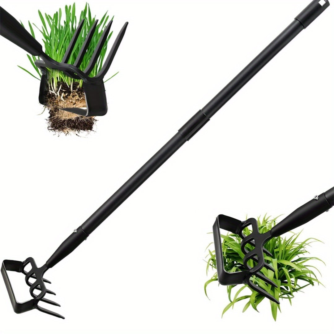 Garden Hoe, Cultivator Stirrup Hoe Garden Tool for Weeding, 62 Inch ...