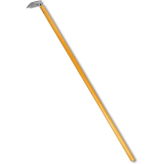 Garden Hoe Long Handle 43" Heavy Duty Japanese Stainless Steel, Made in ...