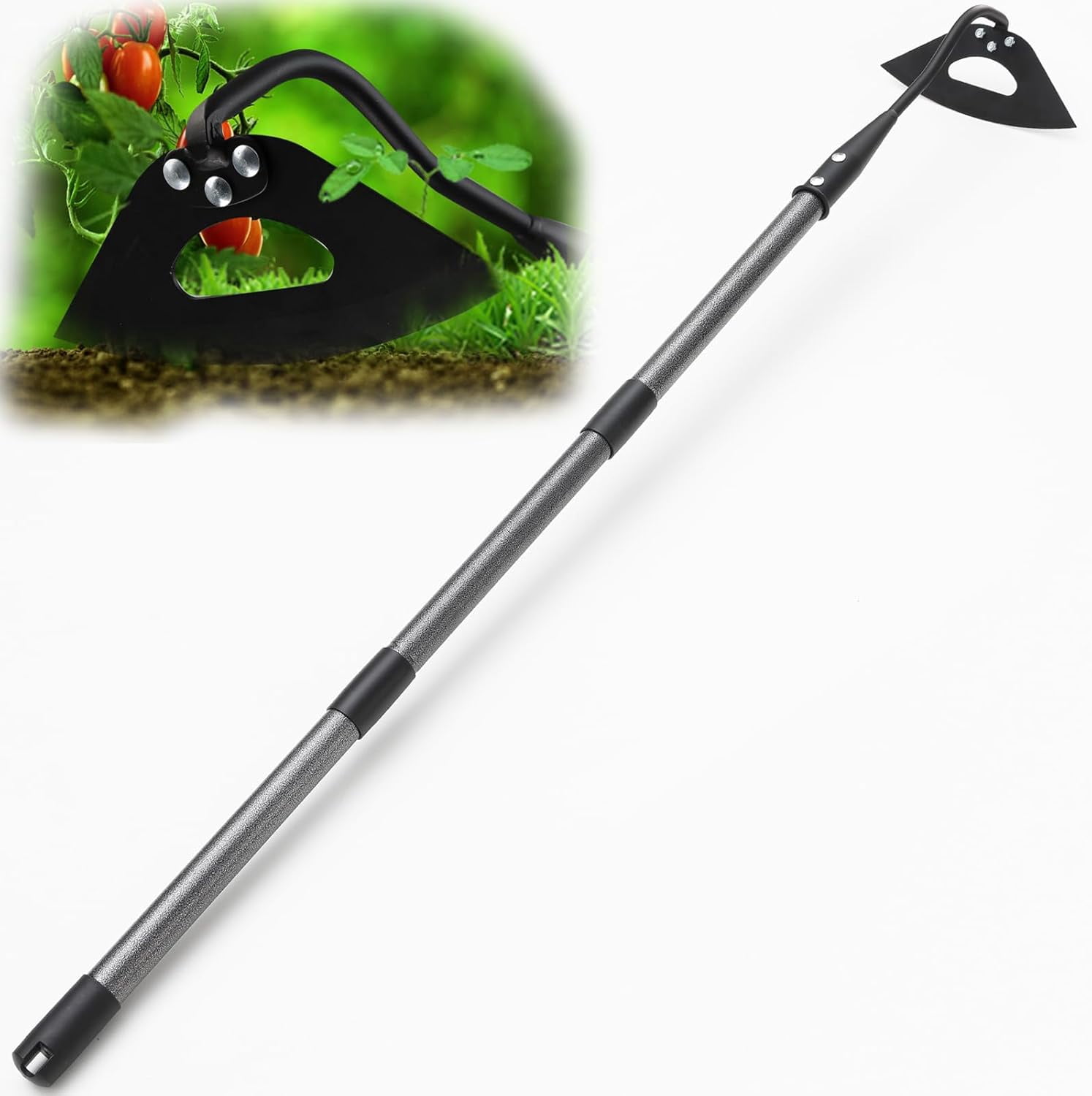 Garden Hoe for Weeding Tool, Heavy Duty Dutch Weeding Hoe Gardening ...