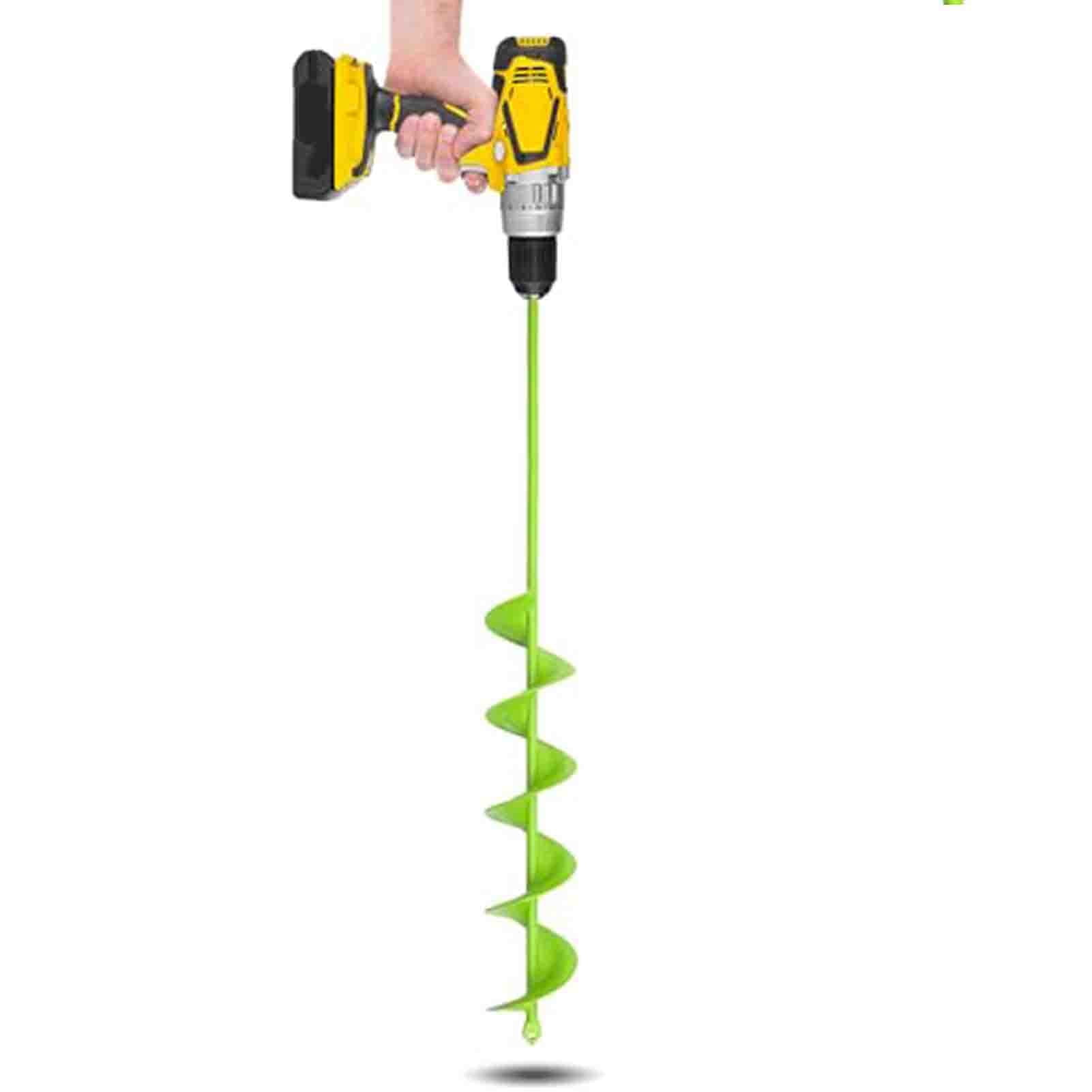 Garden Hole Digger Auger for Planting Bulbs Seedlings,Bulb Auger,Heavy ...