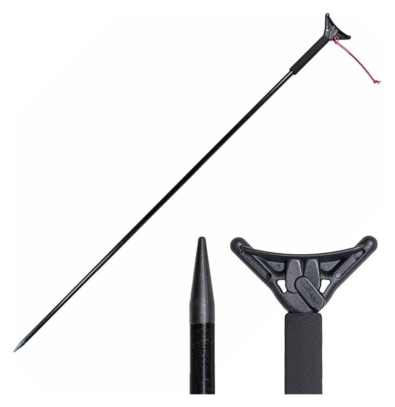 01-0079 YakStick Mud Anchor with Mudfoot - 6.5', Black - Walmart.com