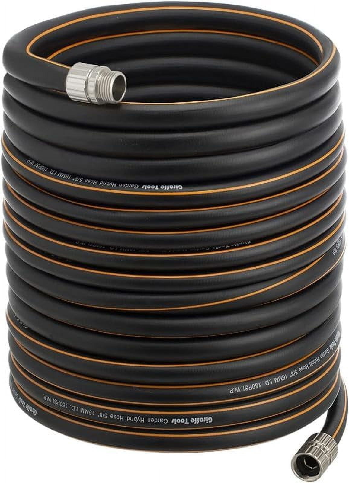 Garden Hose 100ft x 5/8", Custom Length, Heavy Duty, No Kink, Flexible ...