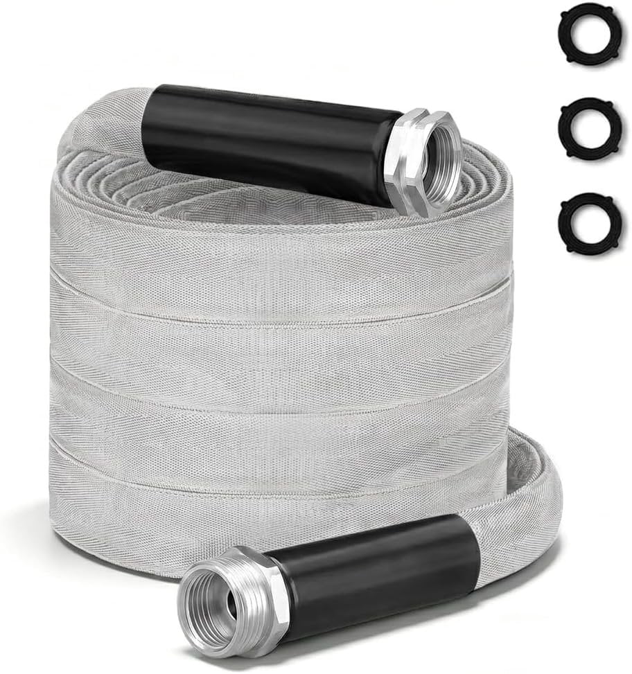 Garden Hose 25 ft 5/8 in, Ultra-Light, -Weather Water Hose, Leak-Free ...