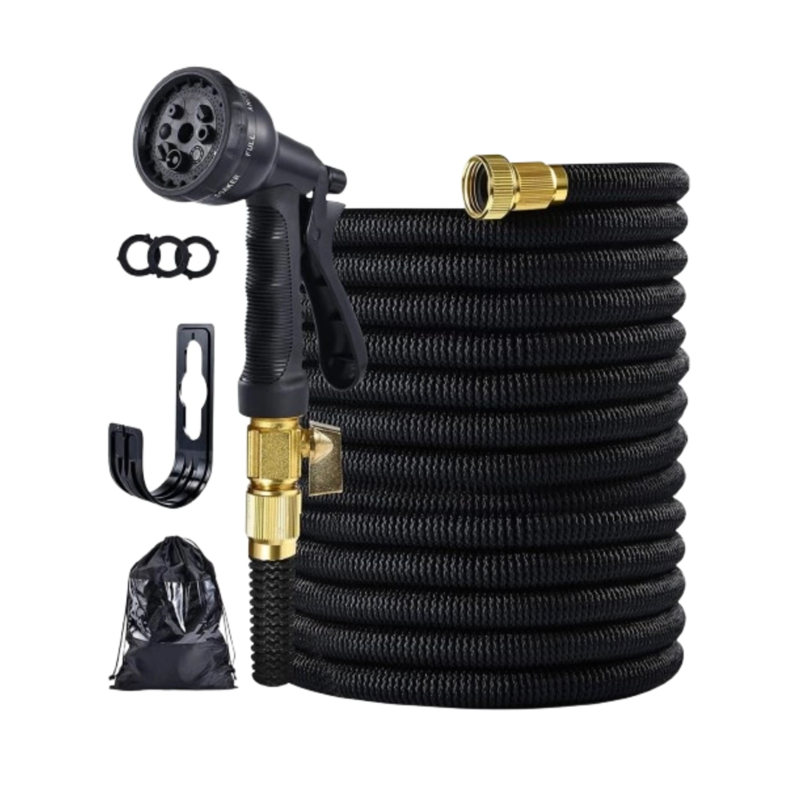 Garden Hose 25FT | NON-EXPANDING Durable, Flexible, Ultra Lightweight ...