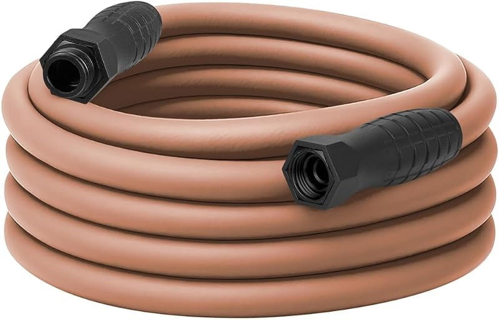 Garden Hose, 5/8" x 5', 3/4" - 11 1/2 GHT Fittings, Red Clay - Walmart.com
