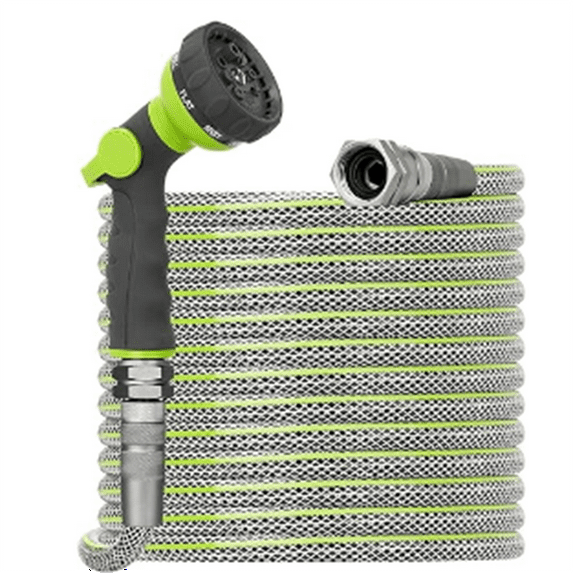 Garden Hose 50 FT - Heavy Duty Non-Expandable 50FT Outdoor Water Hose ...