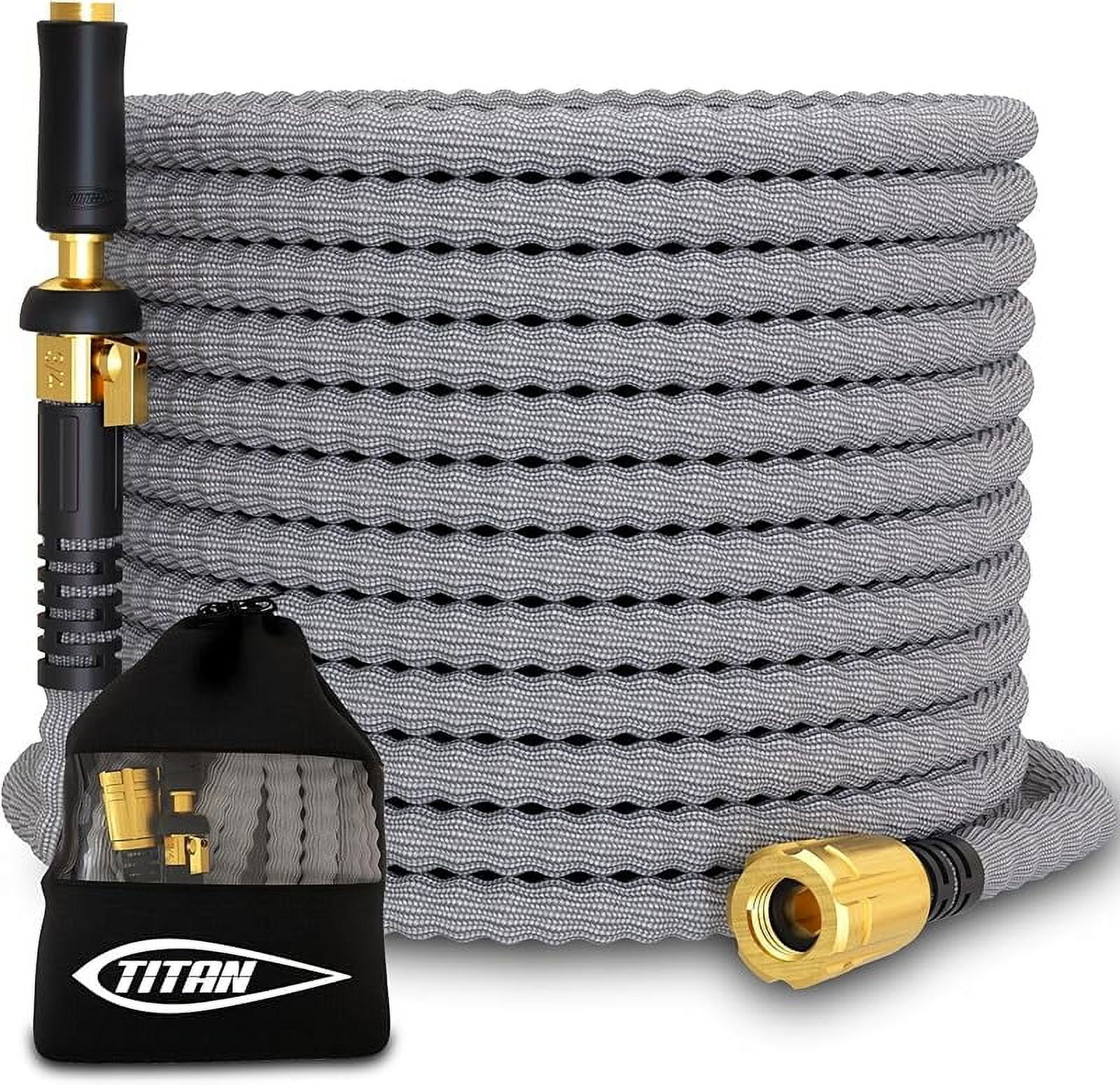 Garden Hose 65FT | NON-EXPANDING Durable, Flexible, Ultra Lightweight ...