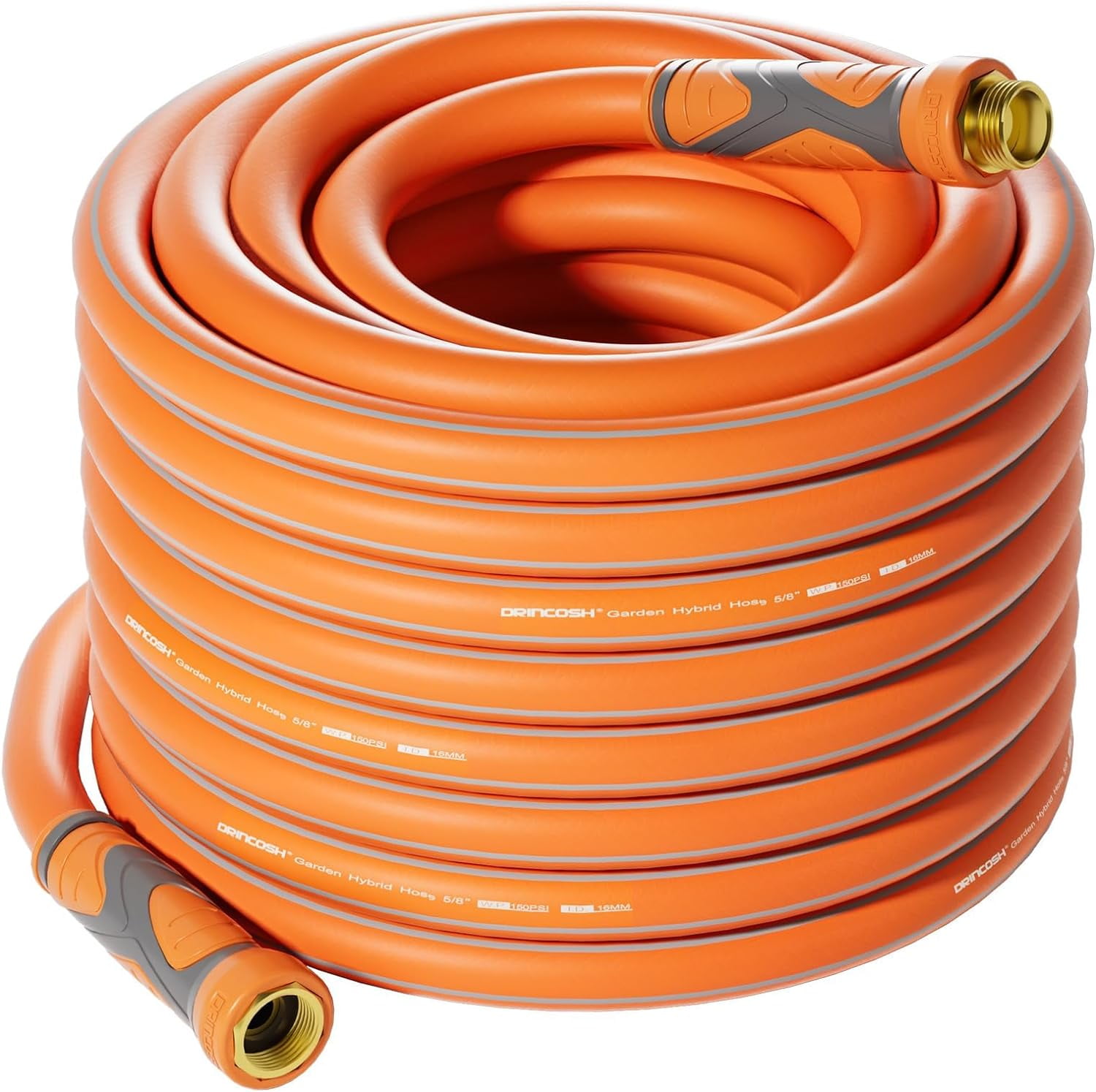 Garden Hose 75 ft x 5/8", Heavy Duty Water Hose, Flexible 75 foot ...