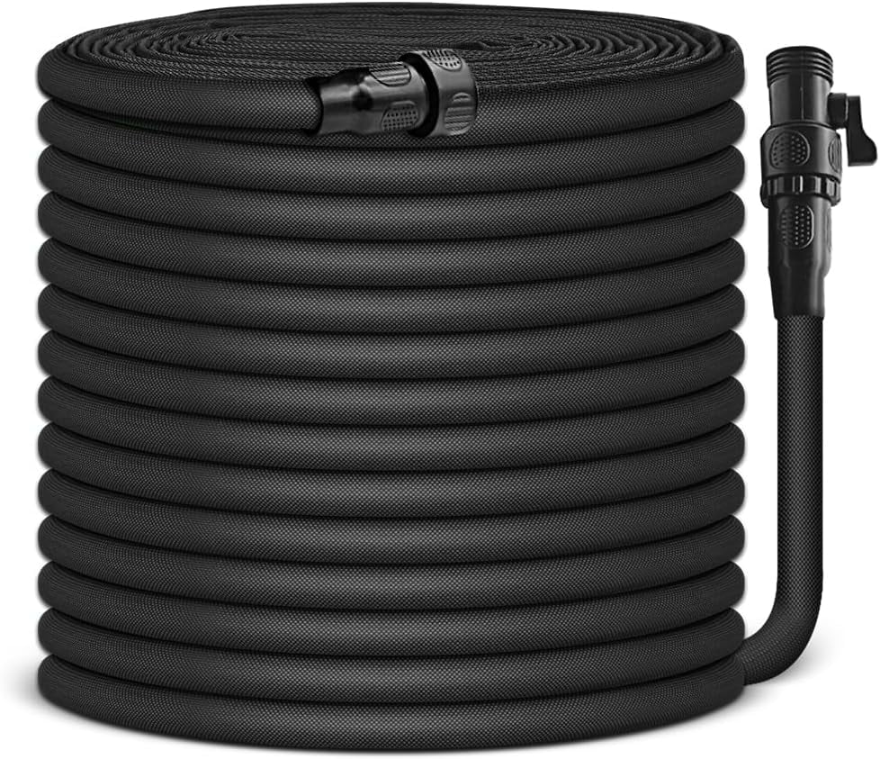 Garden Hose,75FT Pliable Water Hose with Triple Layer 3/4" Fittings ...